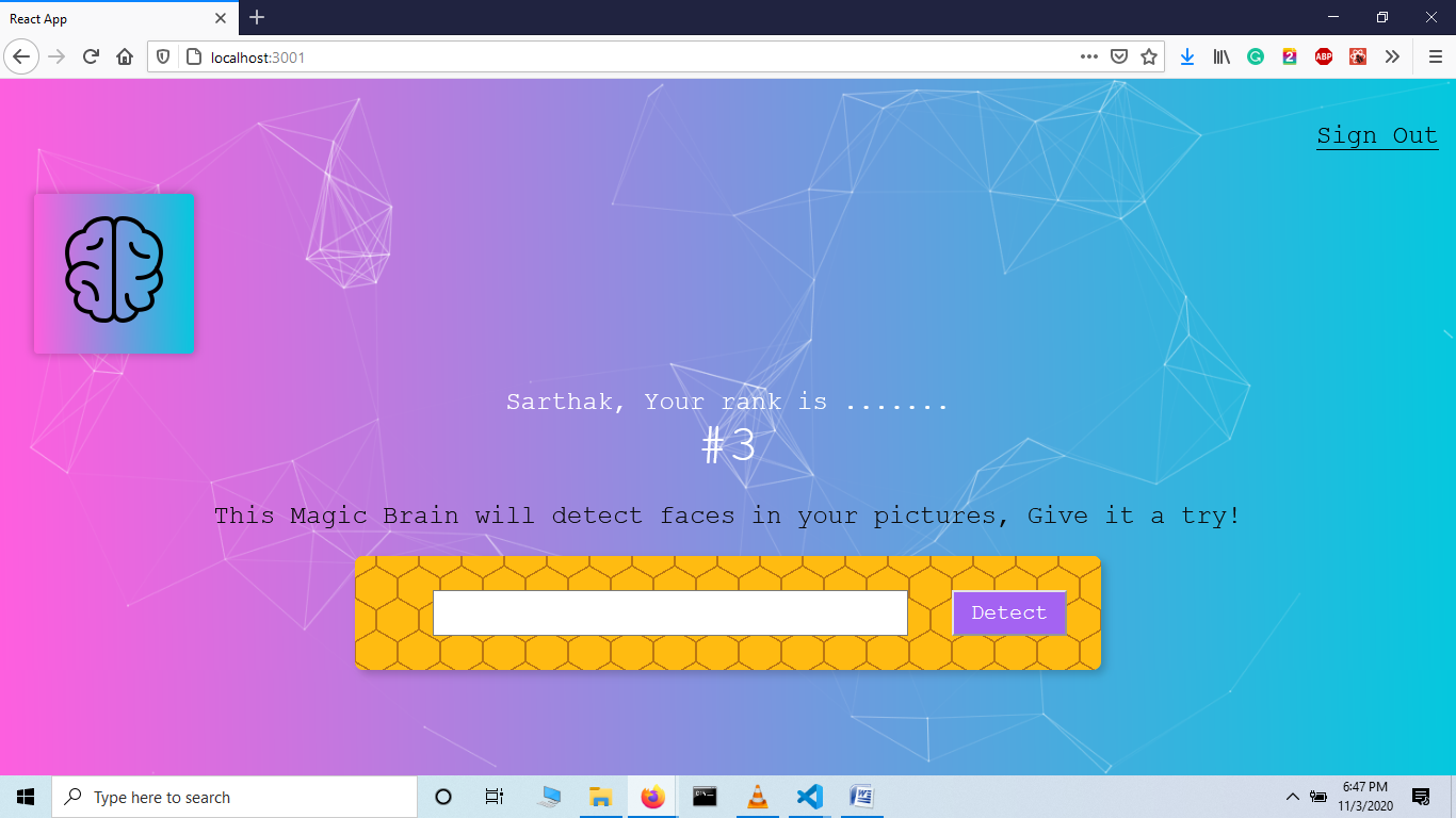 GitHub - sarthaksinghal1211/facerecognition