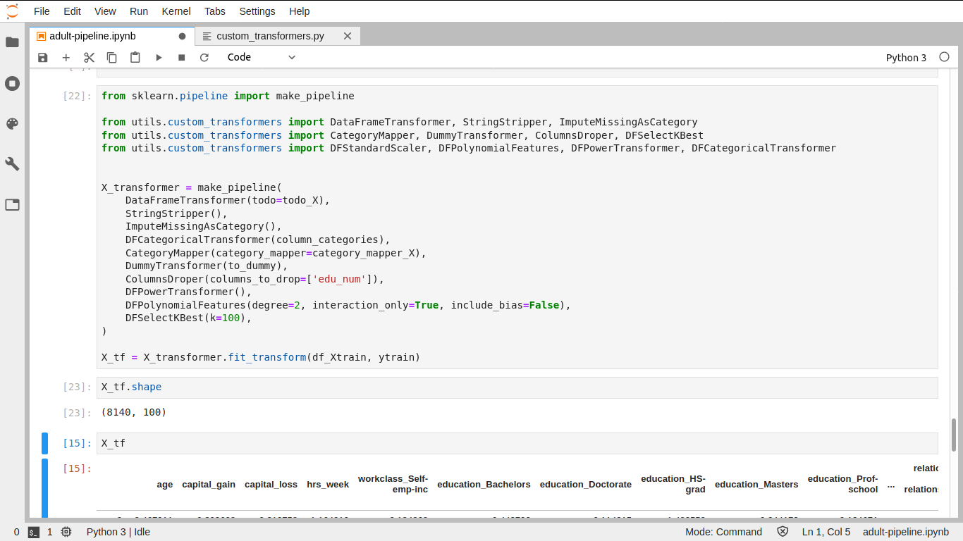 [FEATURE] DataFrame In -> [] -> DataFrame Out · Issue #258 · koaning/scikit-lego · GitHub