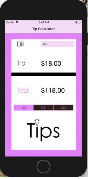 GitHub - vanessa04/TipCalculator: to calculate tips of the 18%, 20%, 25%