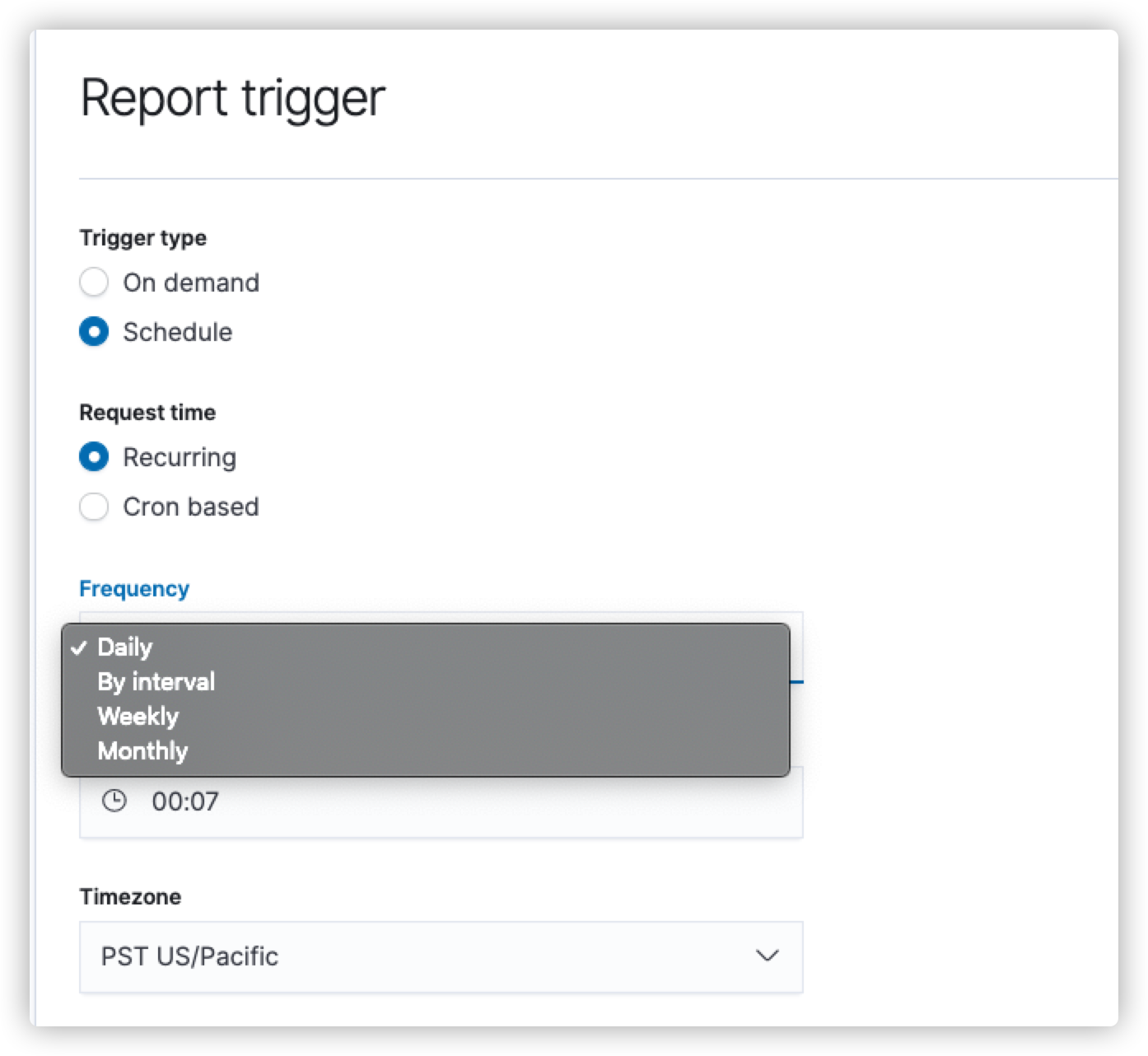 Create recurring report definition weekly and monthly are not working · Issue #94 · opendistro ...