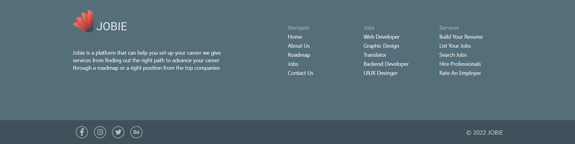 Create The Footer Component · Issue 15 · Recoded Org Capstone Iqlbps Jobie · Github