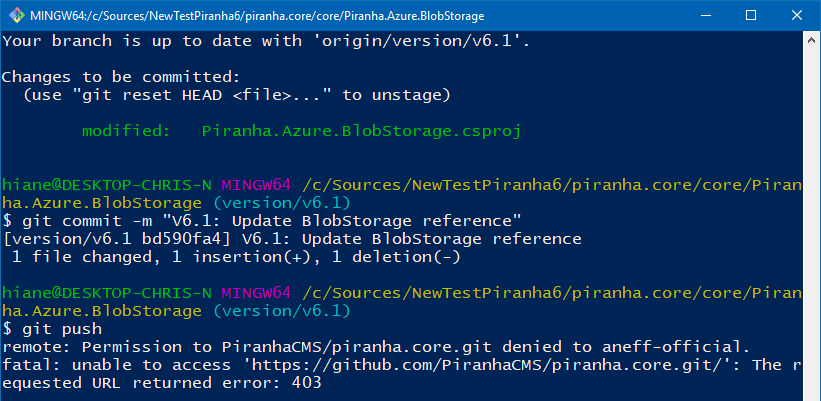 Piranha.Azure.BlobStorage · Issue #652 · PiranhaCMS/piranha.core · GitHub