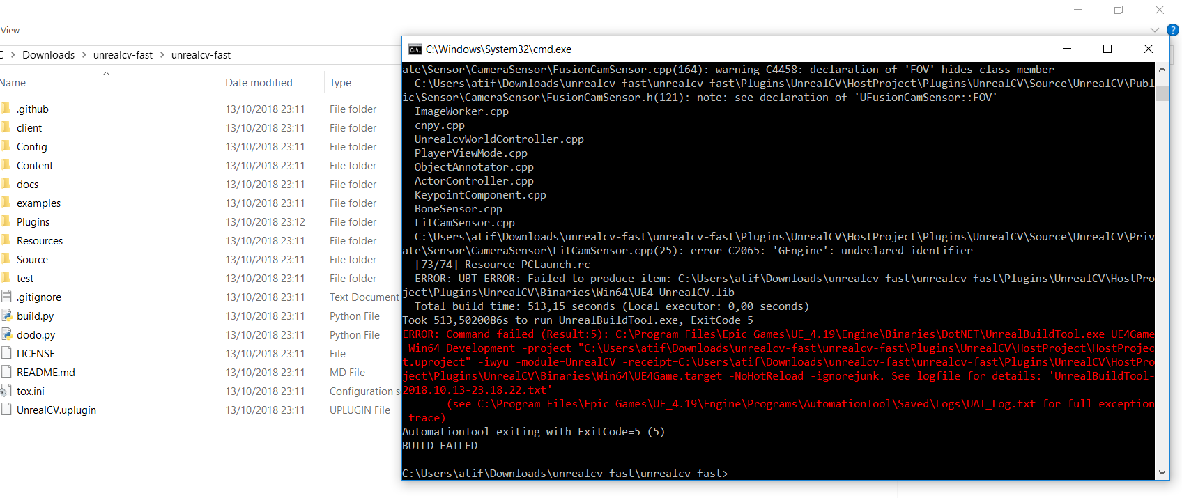 object_mask is not working in 4.19.2 · Issue #148 · unrealcv/unrealcv · GitHub