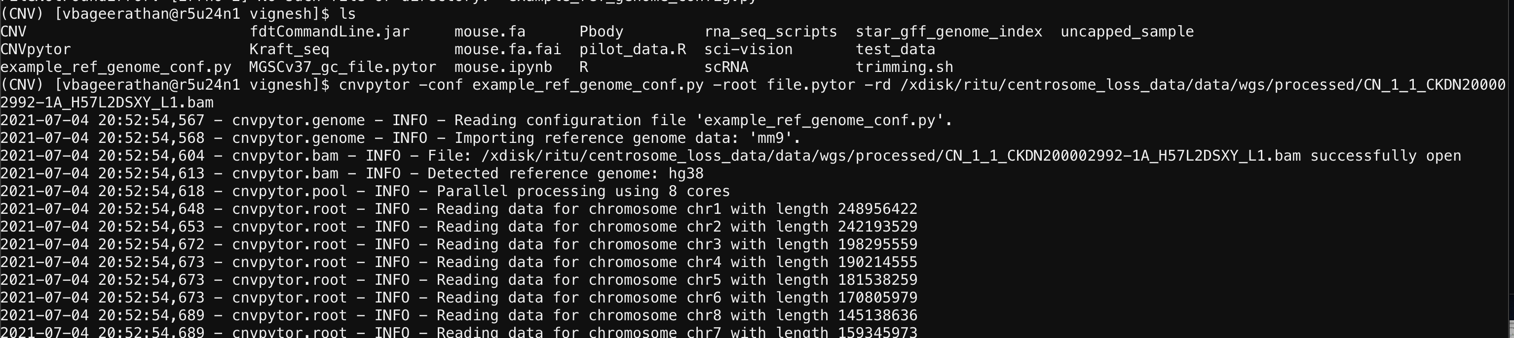 CNVPytor not able to detect custom reference Genome · Issue #44 ...