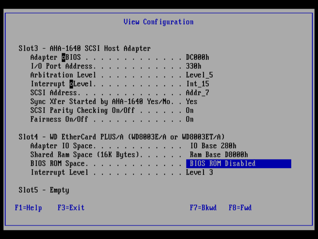 [SUGGESTION] Make MCA-based SCSI and network cards configurable · Issue ...