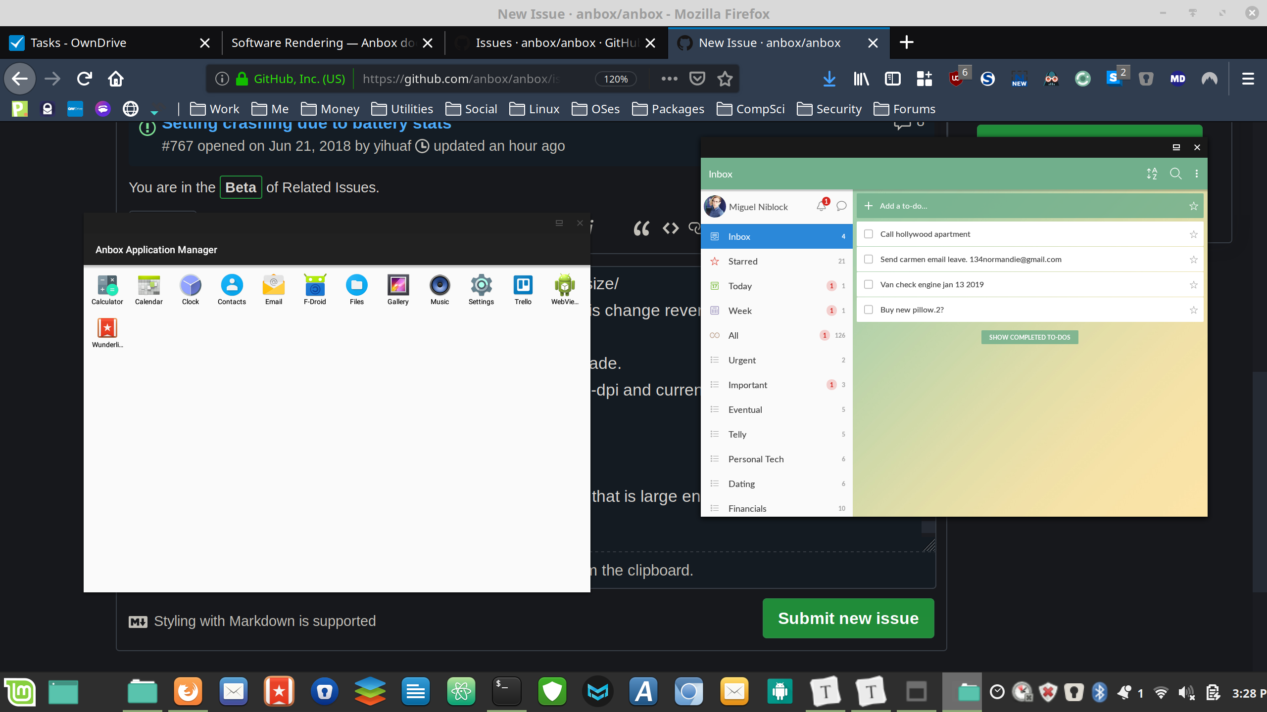 Setting: "Display Size" resets itself to default. · Issue #1029 · anbox/anbox · GitHub