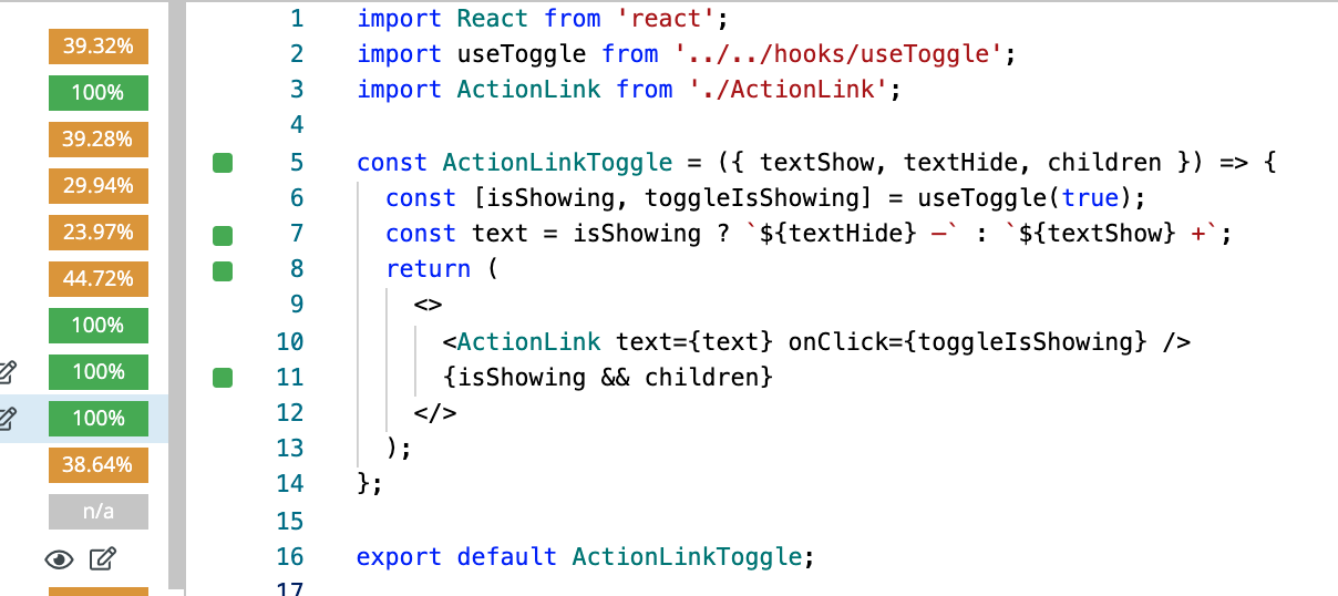 Invalid Code Coverage for Ternary Statements · Issue #2408 · wallabyjs/public · GitHub