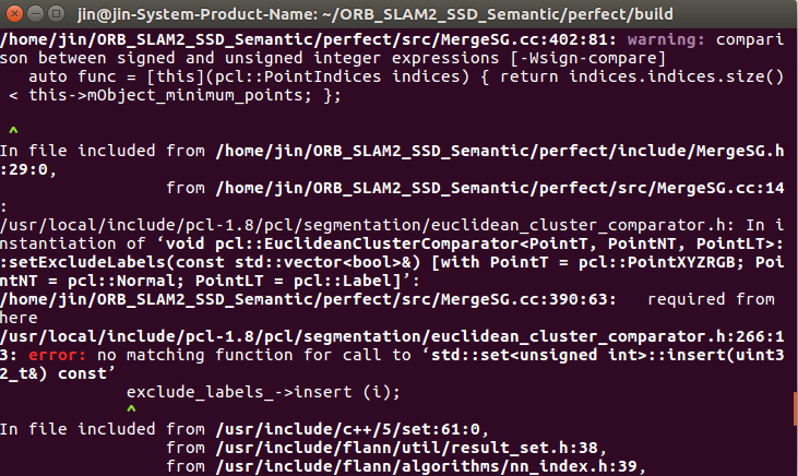 编译过程中的一些问题 · Issue #2 · Ewenwan/ORB_SLAM2_SSD_Semantic · GitHub