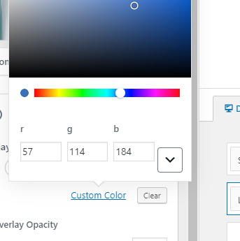 Control for color/image selector · Issue #665 · Codeinwp/neve · GitHub