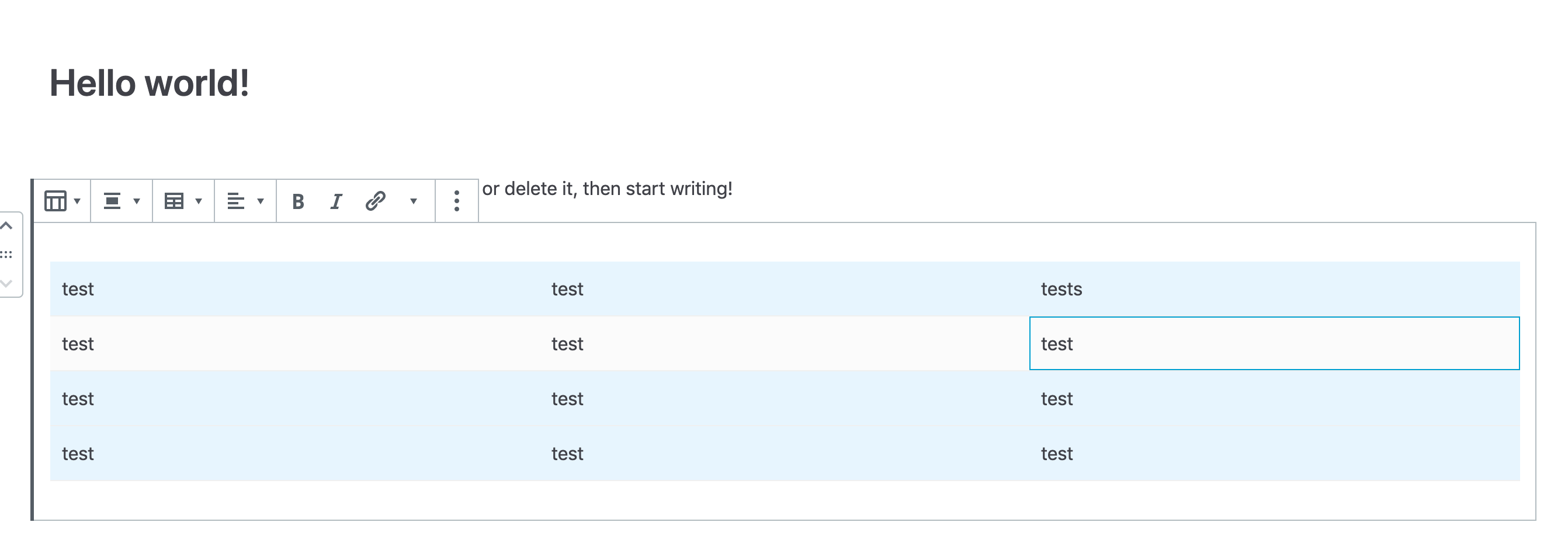 Hover Effect On Table Rows Overrides Block Colors · Issue 841 · Codeinwpneve · Github