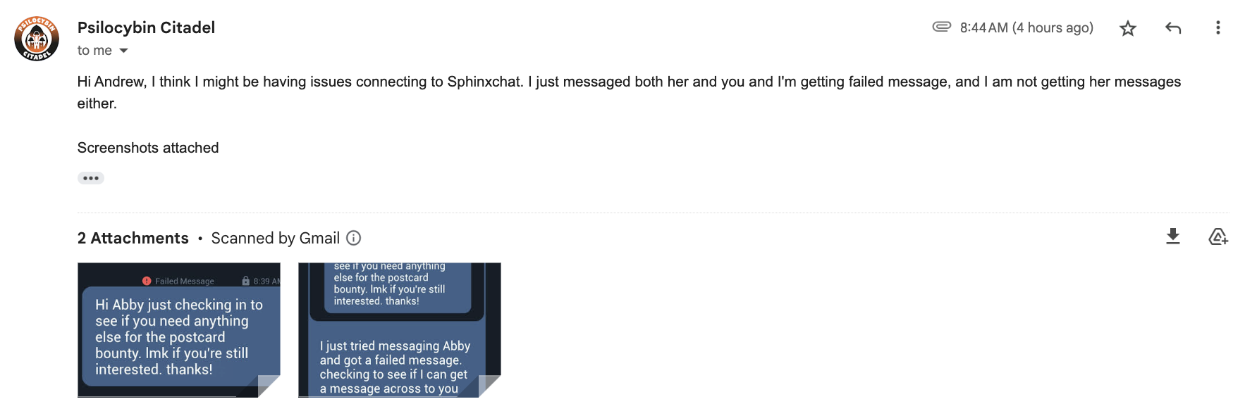 Messages not getting delivered on android · Issue #655 · stakwork/sphinx-kotlin · GitHub
