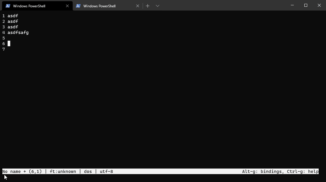 Does not paste line break in Windows Terminal · Issue #1859 · zyedidia ...