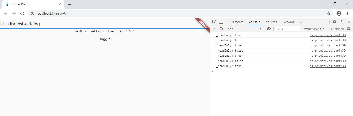 [web] TextFormField / TextField ignore the readOnly property if changed programmatically · Issue ...