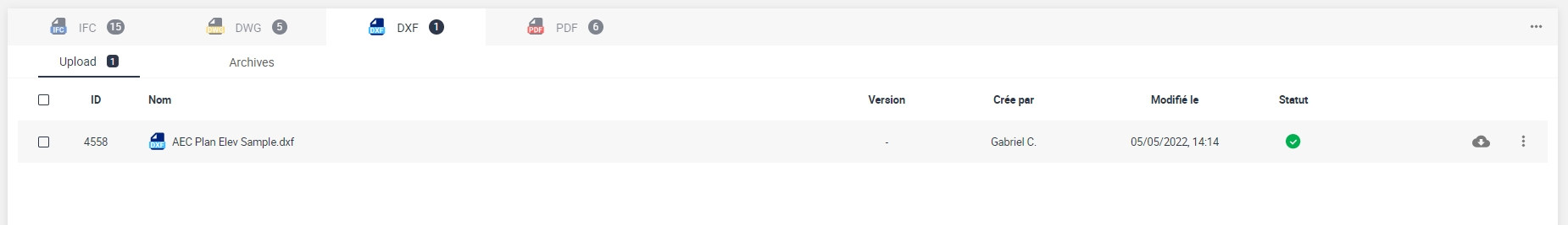 Bouton 2D DXF · Issue #211 · bimdata/platform · GitHub