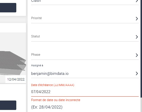 BCF - problème de date (antérieur) à l'enregistrement lors de l'édition · Issue #222 · bimdata ...