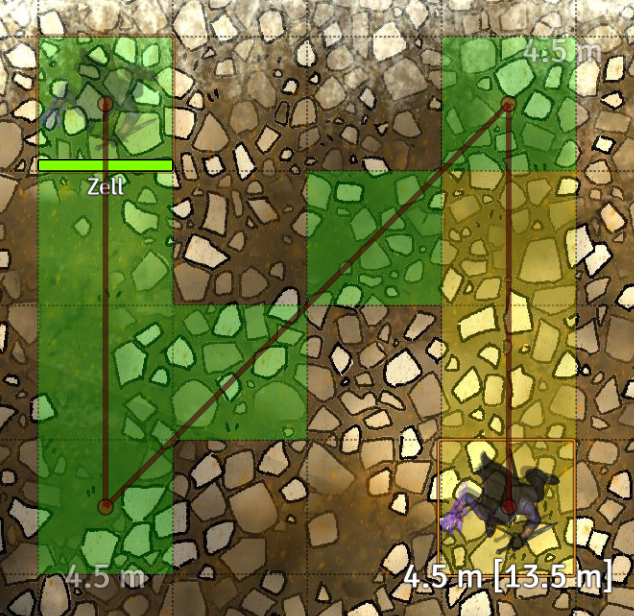 Support of euclidean diagonal movement · Issue #134 · manuelVo/foundryvtt-drag-ruler · GitHub