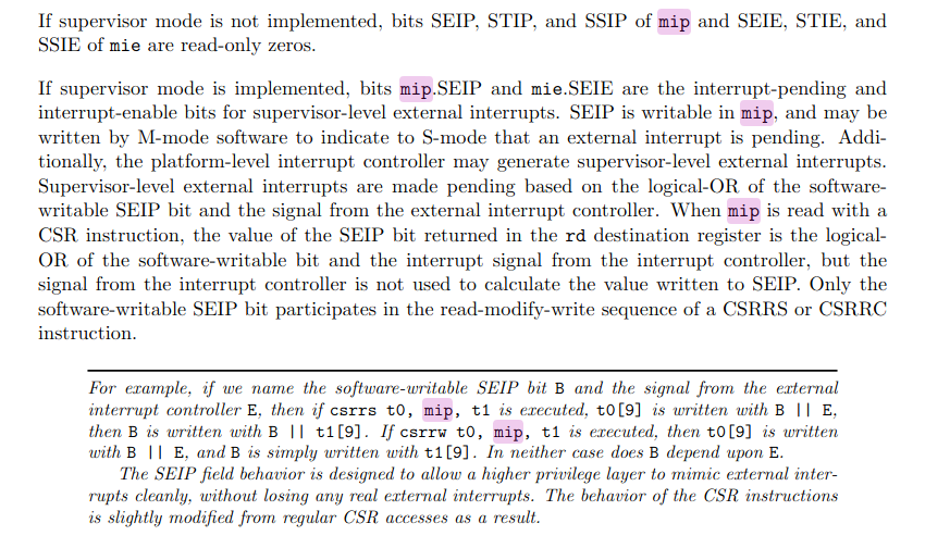 [Feature Request] S-mode External Interrupt Line · Issue #1009 · black-parrot/black-parrot · GitHub