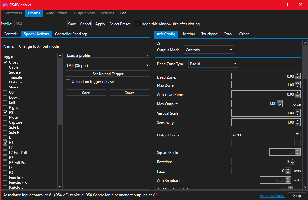[Minor] Dark theme "Unload Trigger" text is white on a white background ...