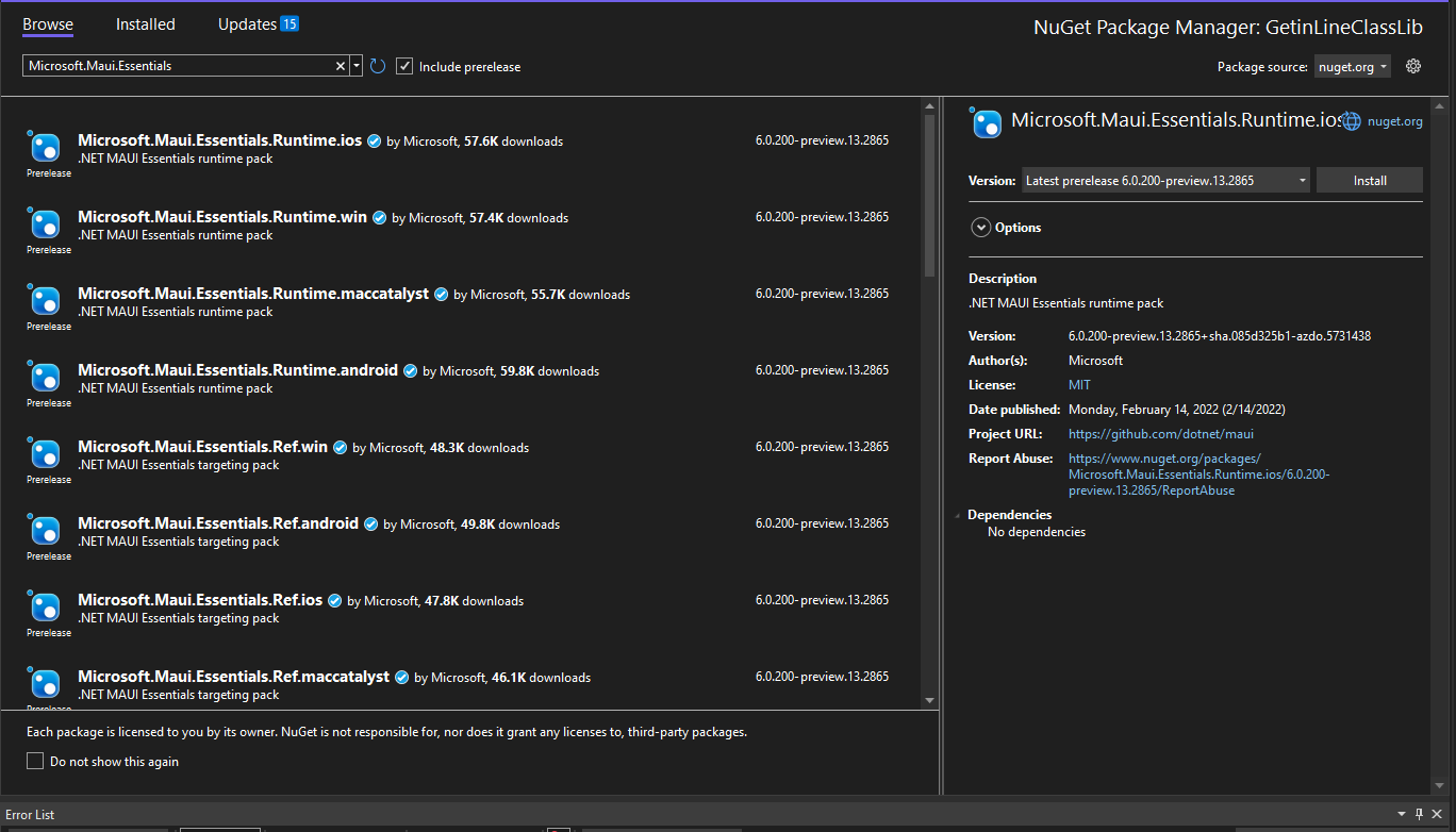 Can MAUI.Essential be used/consumed in RCL Project ? · Issue #4779 ...