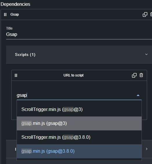 Element Studio > Dependencies: Delete duplicate entries & multiple versions of same lib · Issue ...