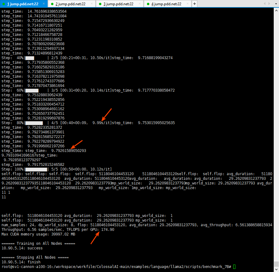 [BUG]: examples/language/llama2/pretrain.py与benchmark.py TFlops有差别 · Issue #4744 · hpcaitech ...