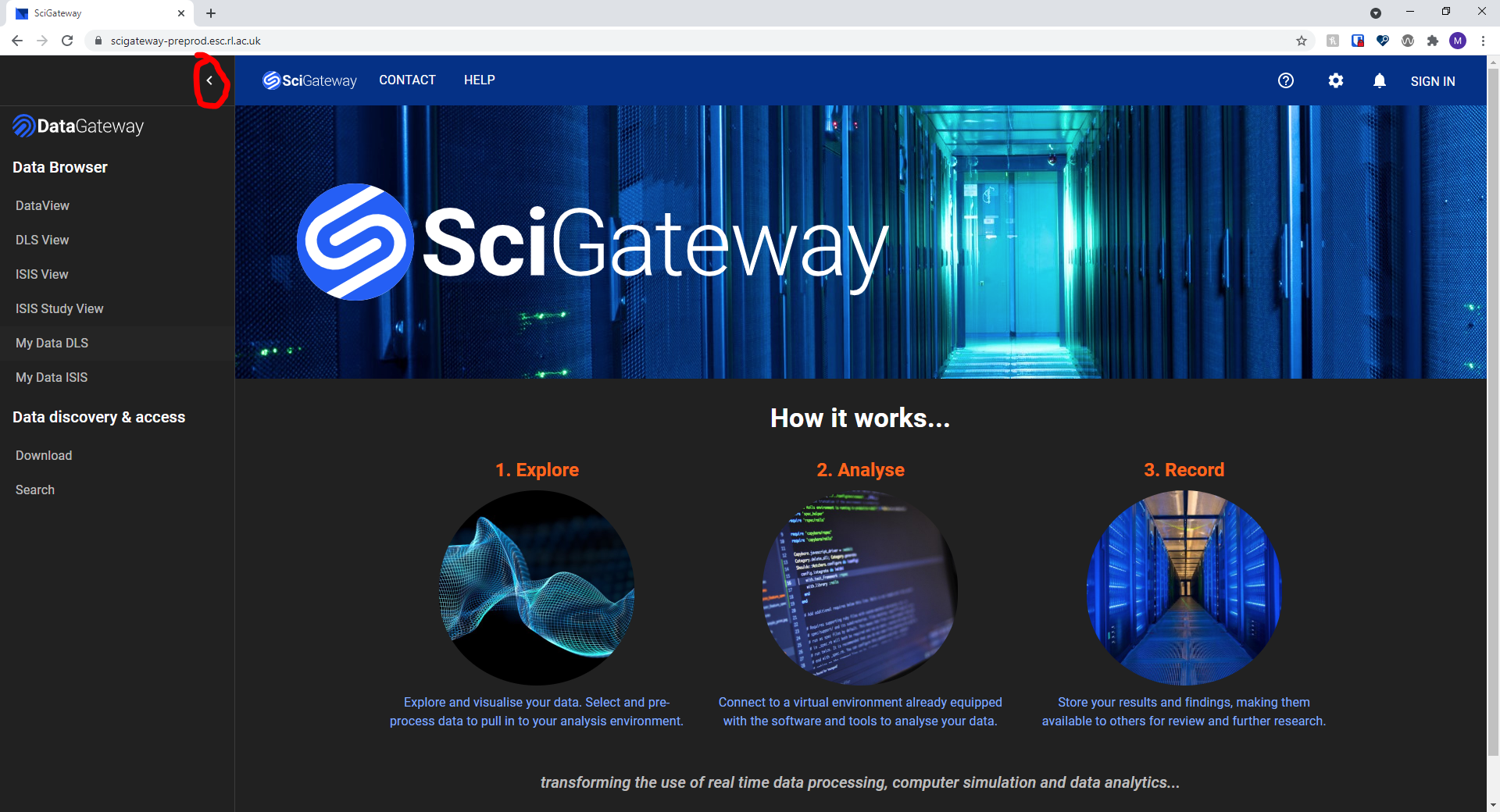 Change close nav drawer aria label to make more sense · Issue #754 · ral-facilities/scigateway ...