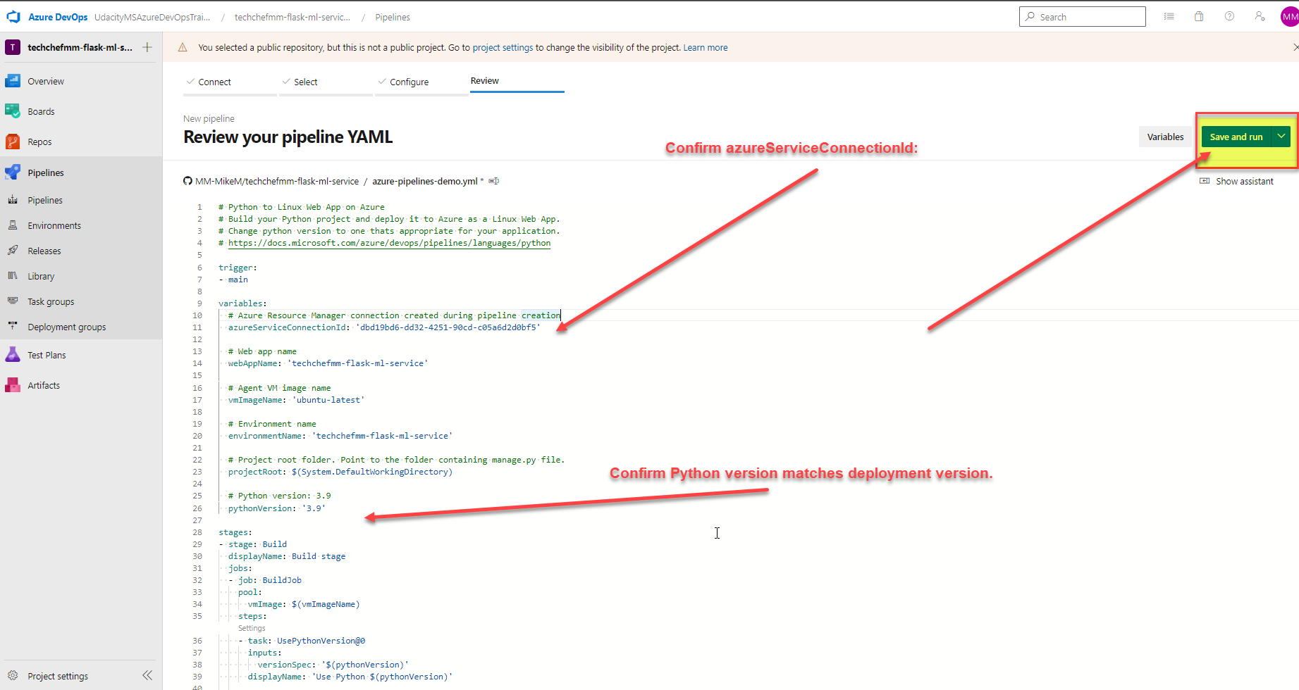 GitHub - MM-MikeM/techchefmm-flask-ml-service: TechChefMM demo flask machine learning service CI ...