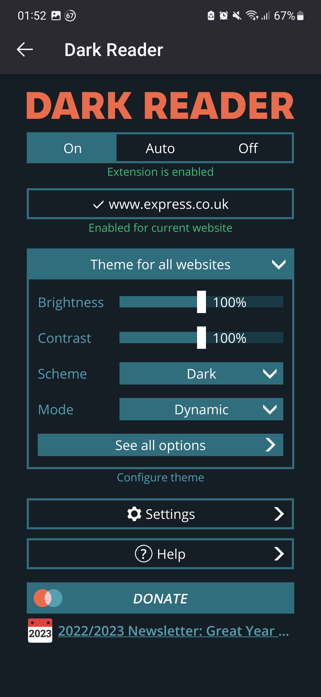 [Broken Website] Daily Express Newspaper · Issue #11602 · darkreader/darkreader · GitHub