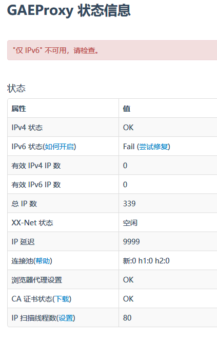 彻底阵亡了，teredo隧道已连接，“仅ipv6不可用”，再也扫不到ip · Issue #11980 · XX-net/XX-Net · GitHub