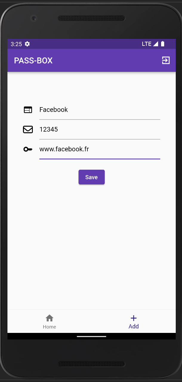 GitHub - dandmb/Password-Saver
