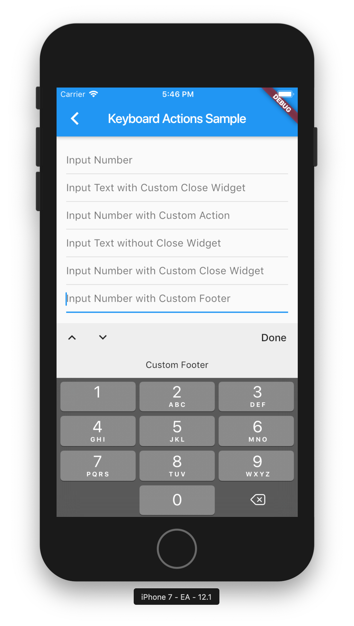 Keyboard Store UI Built With Flutter