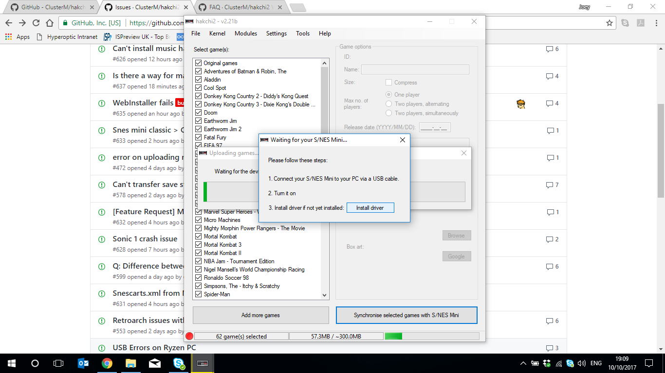 Can't Sync Games · Issue #638 · ClusterM/hakchi2 · GitHub