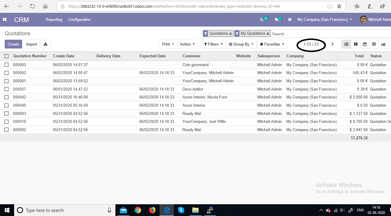 Record Count Is Not Refreshing Ver 13 · Issue 52236 · Odoo Odoo · Github