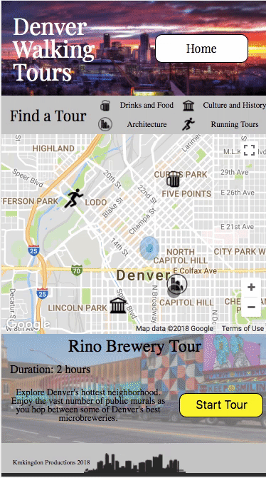 GitHub - kmkingdon/denver-walking-tours