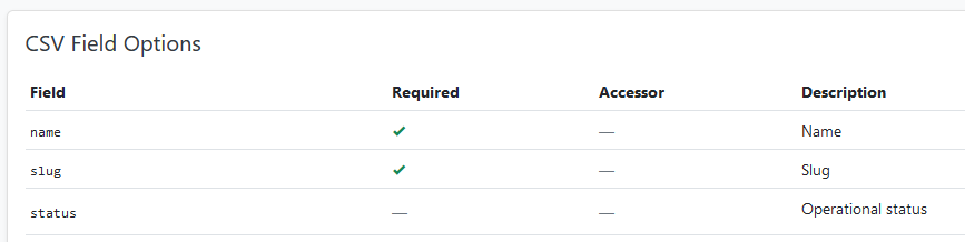 Sites Csv Import Status Not A Required Field · Issue 7304 · Netbox 