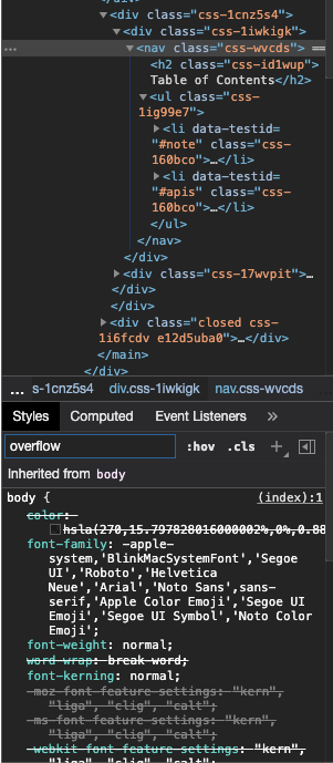 DOCS: Can't scroll sidebar menu, hash links don't work · Issue #27606 · gatsbyjs/gatsby · GitHub