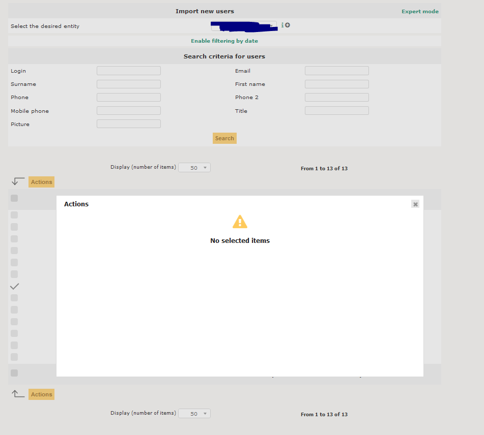 New user import from LDAP · Issue #6714 · glpi-project/glpi · GitHub