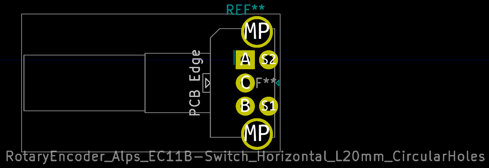 Alps EC11B Horizontal (!1546) · Merge requests · KiCad / KiCad ...