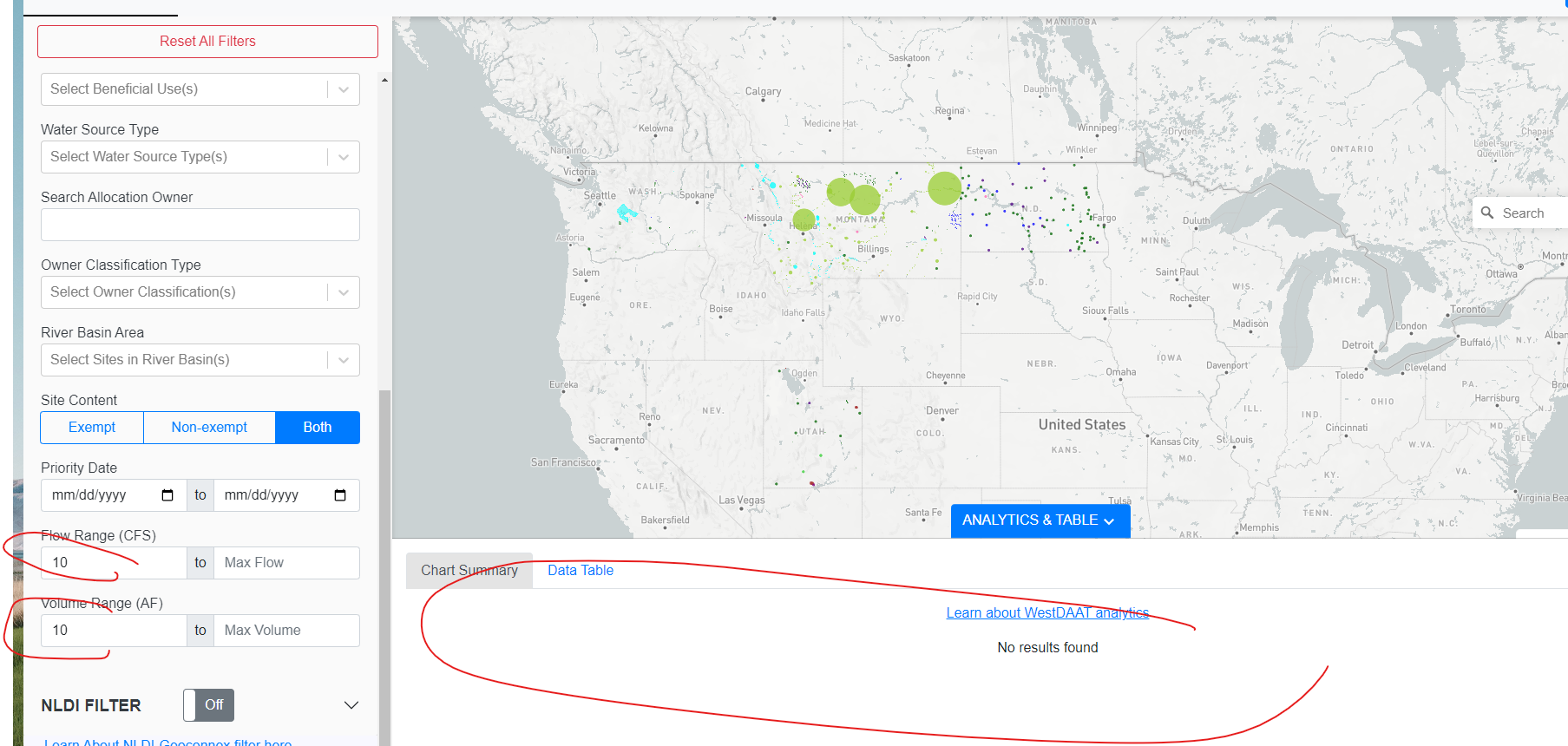 Bug: Summary Chart and Table not working for many filters · Issue #232 ...