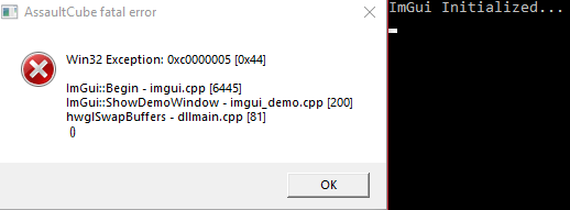 Program Crashes Due To Incorrect Initialisation · Issue 1987 · Ocornut Imgui · Github