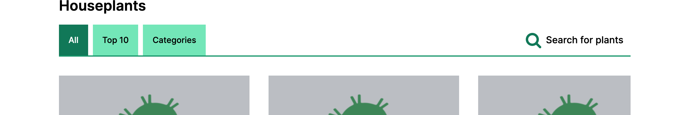 Create function to search for plants on the landing page. · Issue #144 · r-rails/plants · GitHub