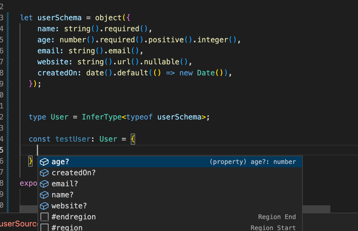 InferType doesn't respect required() func in object schema · Issue #1956 · jquense/yup · GitHub