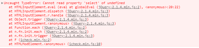 批量操作js报错 $.admin.grid.select(id) not defined · Issue #3587 · z-song/laravel-admin · GitHub
