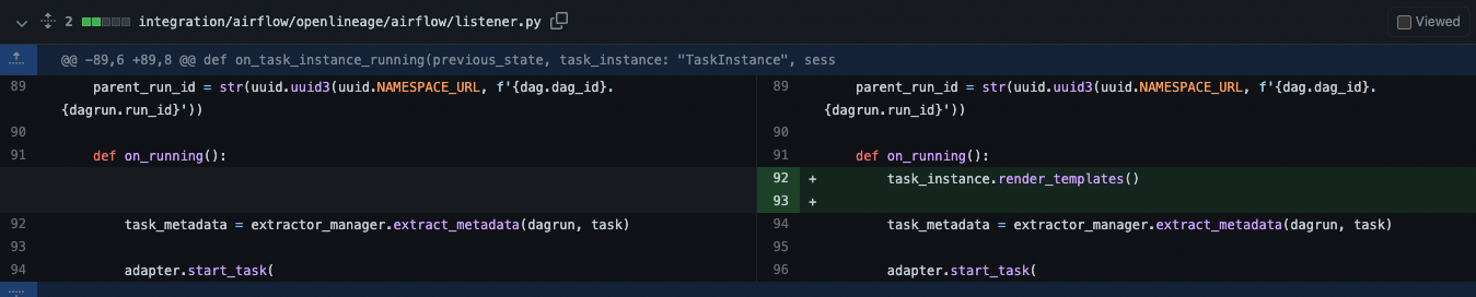 Bug: Pandas ValueError occurs during task_instance.render_template() · Issue #1017 · OpenLineage ...