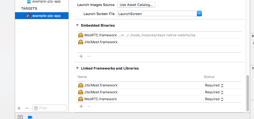 Library not loaded: @rpath/JitsiMeet.framework/JitsiMeet - Reason: image not found · Issue #3299 ...
