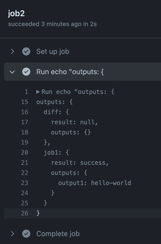 Using 'diff' as job_id breaks outputs between jobs · Issue #2361 · actions/runner · GitHub