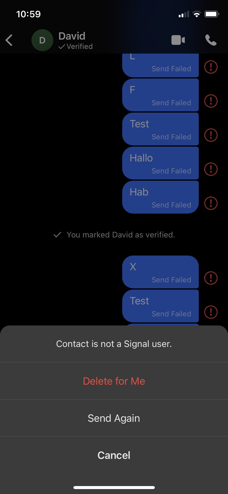 Note-to-Self: Contact is not a Signal user · Issue #4740 · signalapp ...