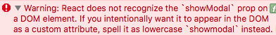 Warning: Received `false` for non-boolean attribute `visible` · Issue #23 · kasperpihl/swiss ...