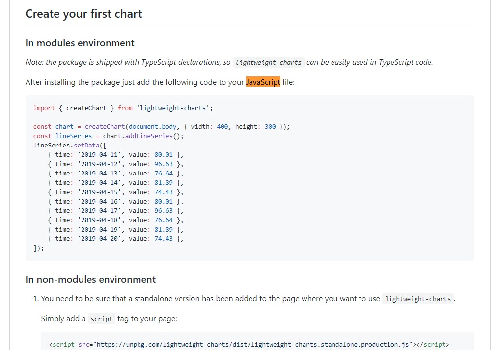 Add API to get chart values (data, markers, etc) · Issue #414 ...