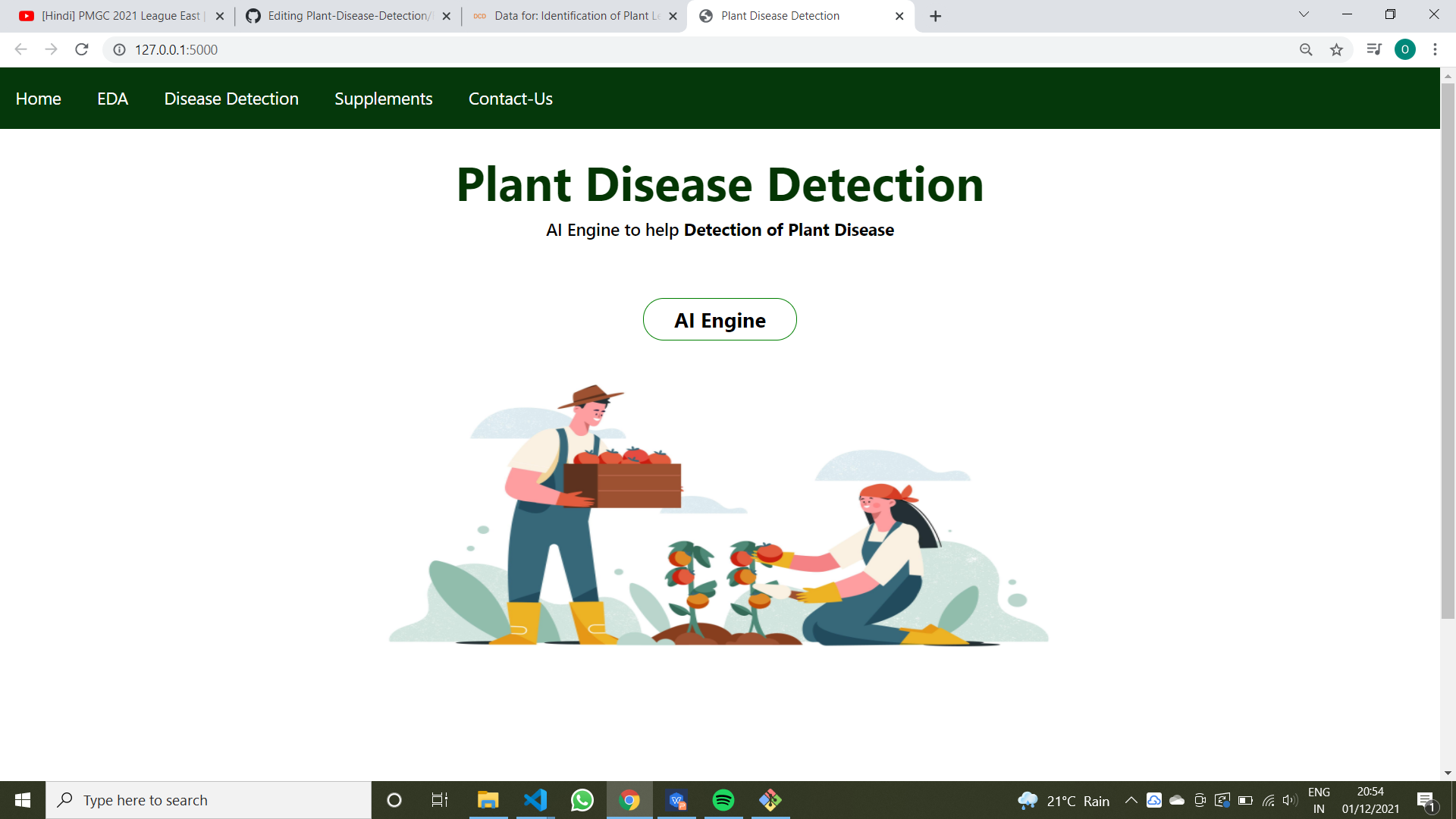 GitHub - onkarmundekar/Plant-Disease-Detection: AI Engine based Plant ...